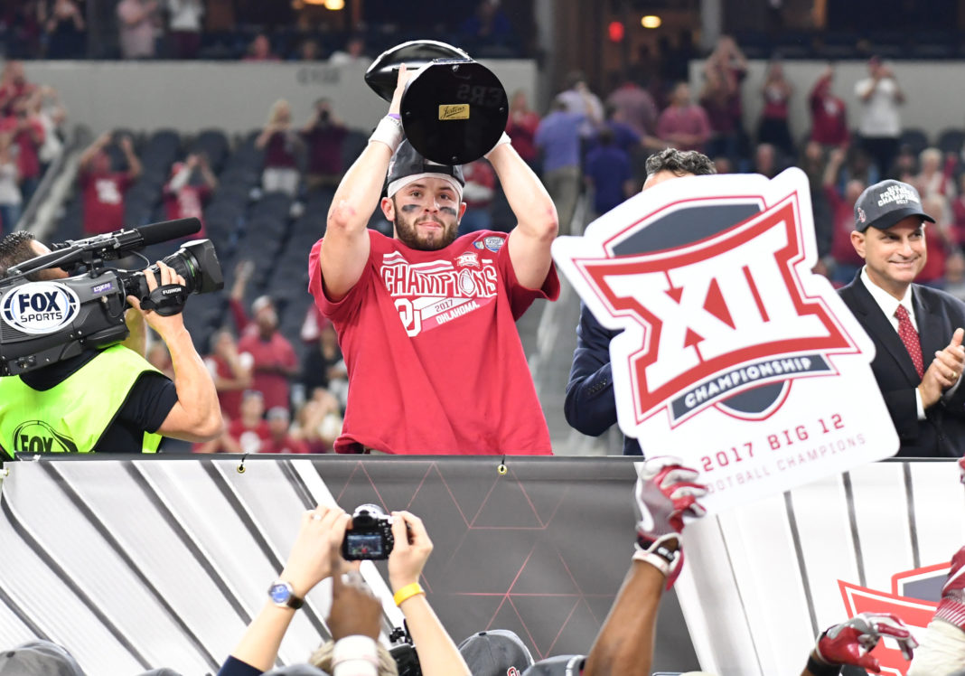 Oklahoma Sooners QB Baker Mayfield Wins the Heisman Trophy - SportzBonanza
