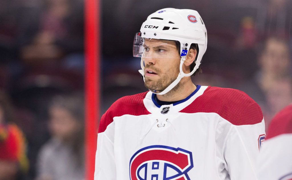 Canadiens' Shea Weber Undergoes Knee Surgery, to Miss 6 Months
